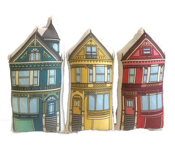 Painted Ladies Pillow – Local Take